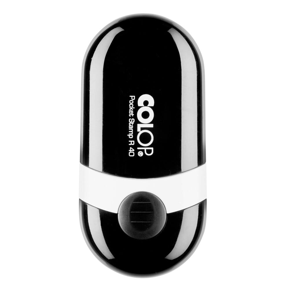 Colop Pocket Stamp R 40 ( 40 mm - 7 regels) | stempels.com
